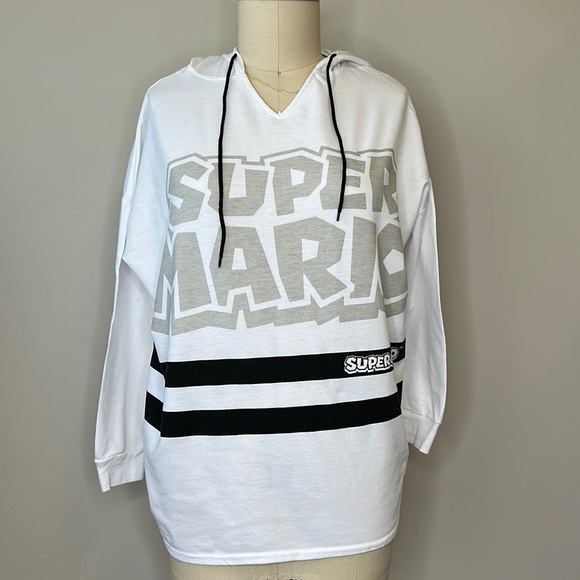 Nintendo | Sweaters | Super Mario Brothers Hoodie | Poshmark